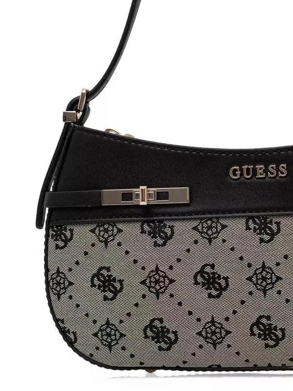 Guess Monogram Zip Tote