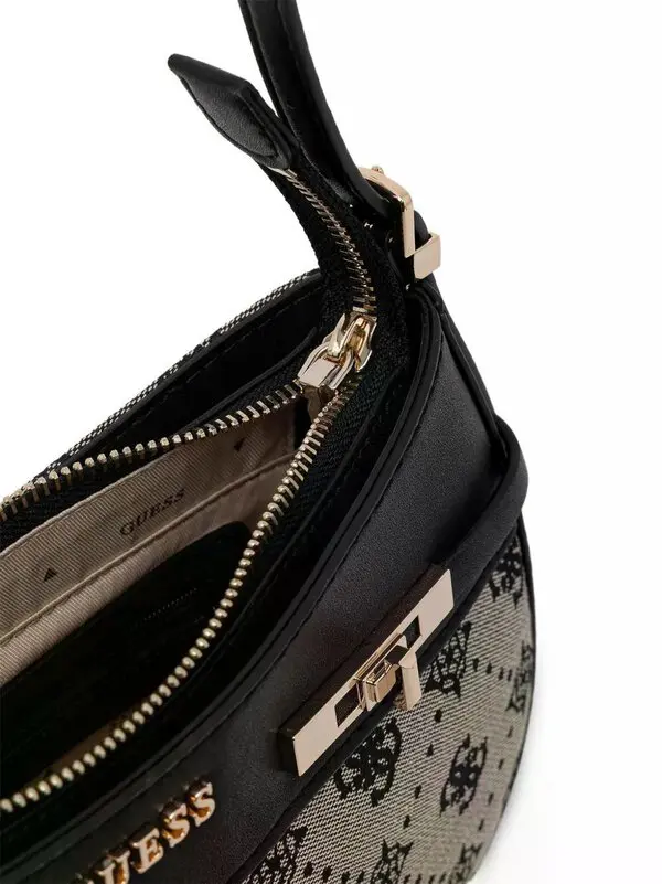 Guess Monogram Zip Tote