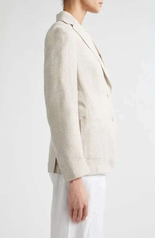 Eleventy Tailored Silk-blend Jacket