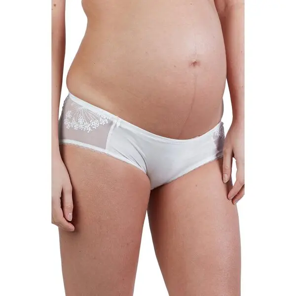 CACHE COEUR Louise Maternity Shorts - Ivory