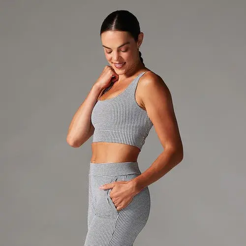 TAVI Power Bra - Houndstooth
