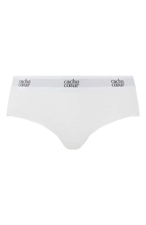 CACHE COEUR Maternity Shorts - White
