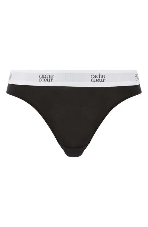 CACHE COEUR Life Maternity Briefs - Black