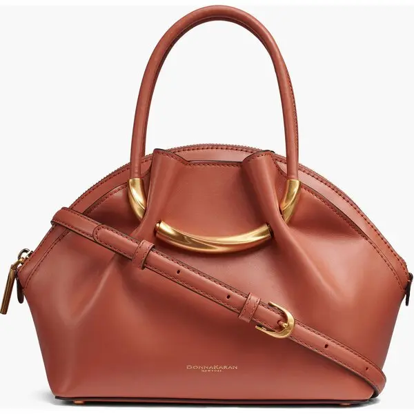 Donna Karan New York Oxford Crossbody Bag - Amber