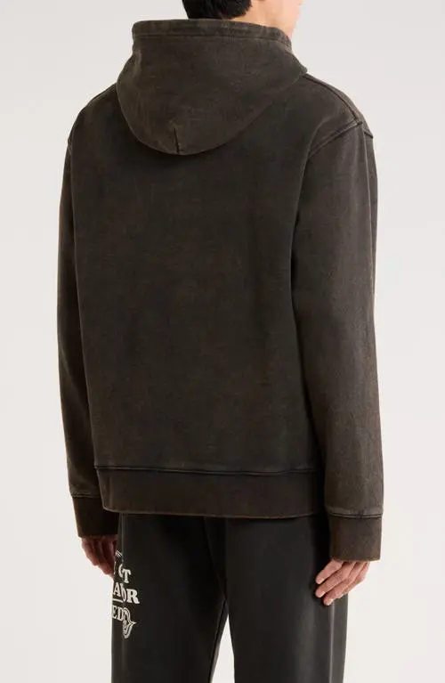 HONOR THE GIFT Cotton Blend Hoodie - Black