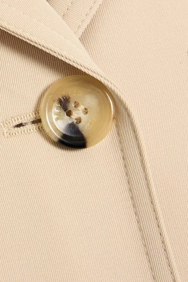 Max Mara Pulvino Belted Wool-twill Jacket
