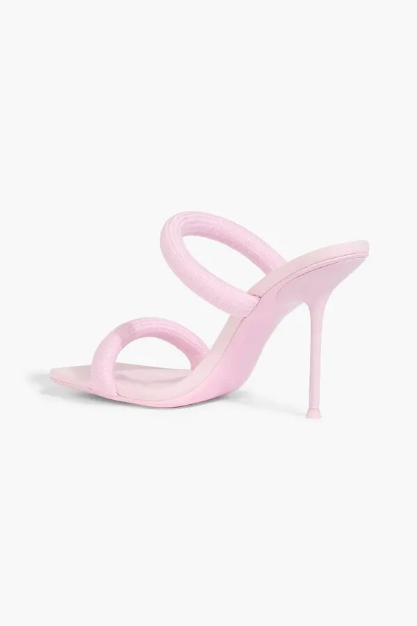 Alexander Wang Julie Woven Sandals - Baby Pink