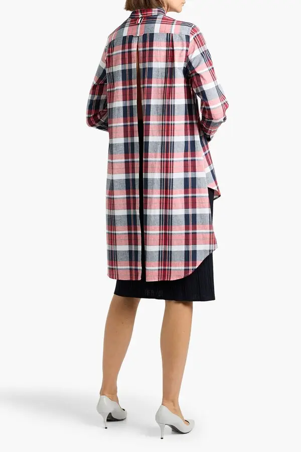 Thom Browne Checked Cotton Shirt