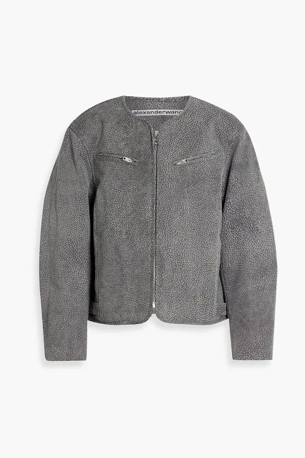 Alexander Wang Printed Cotton-canvas Jacket