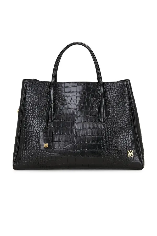 Amiri Embossed Croc 50 Tote
