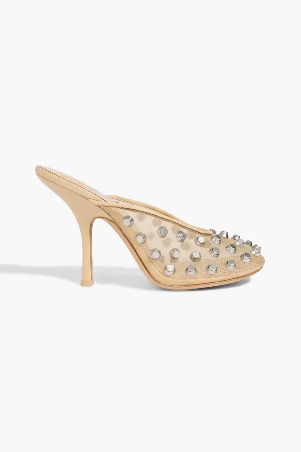 Alexander Wang Rhodes Studded Mesh Mules