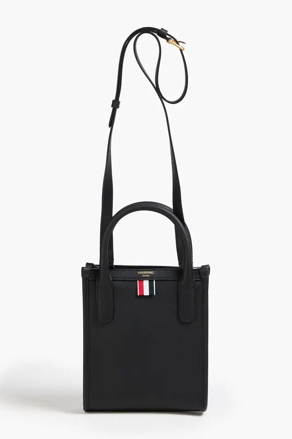 Thom Browne Pebbled Leather Tote
