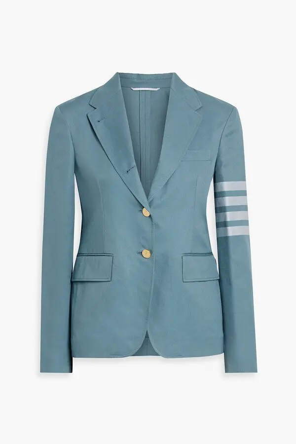 Thom Browne Striped Cotton-twill Blazer
