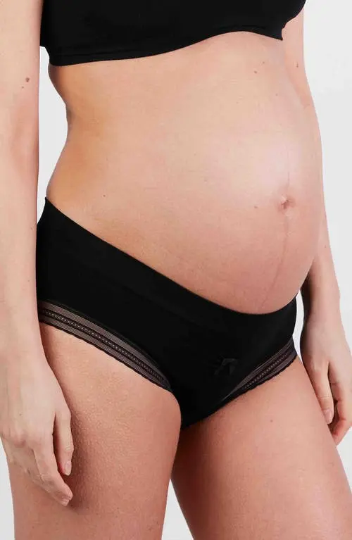 CACHE COEUR Milk Low-rise Maternity Brief - Black