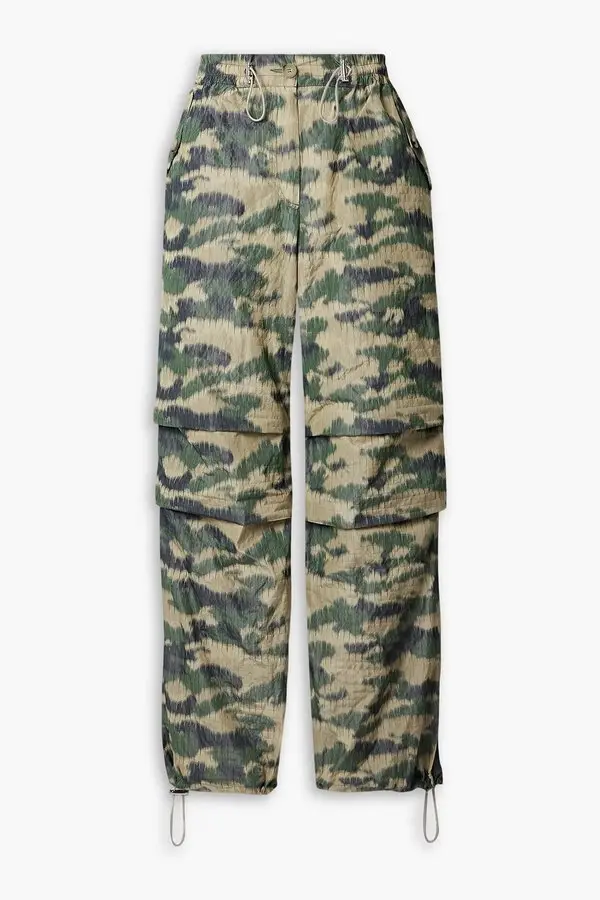 HALFBOY Camouflage-print Ripstop Cargo Pants