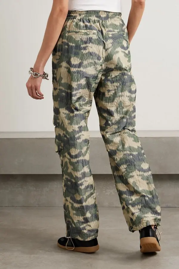 HALFBOY Camouflage-print Ripstop Cargo Pants