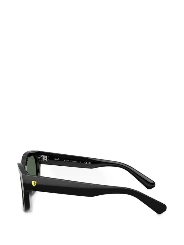 Ray-ban X Scuderia Ferrari Square-frame Sunglasses - Black