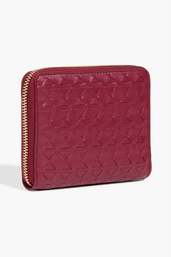 SERAPIAN Woven Leather Wallet