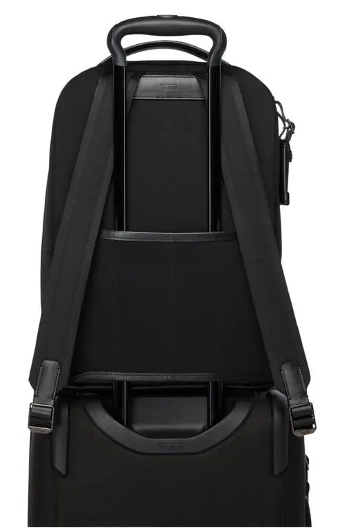 Tumi Leather-trimmed Backpack