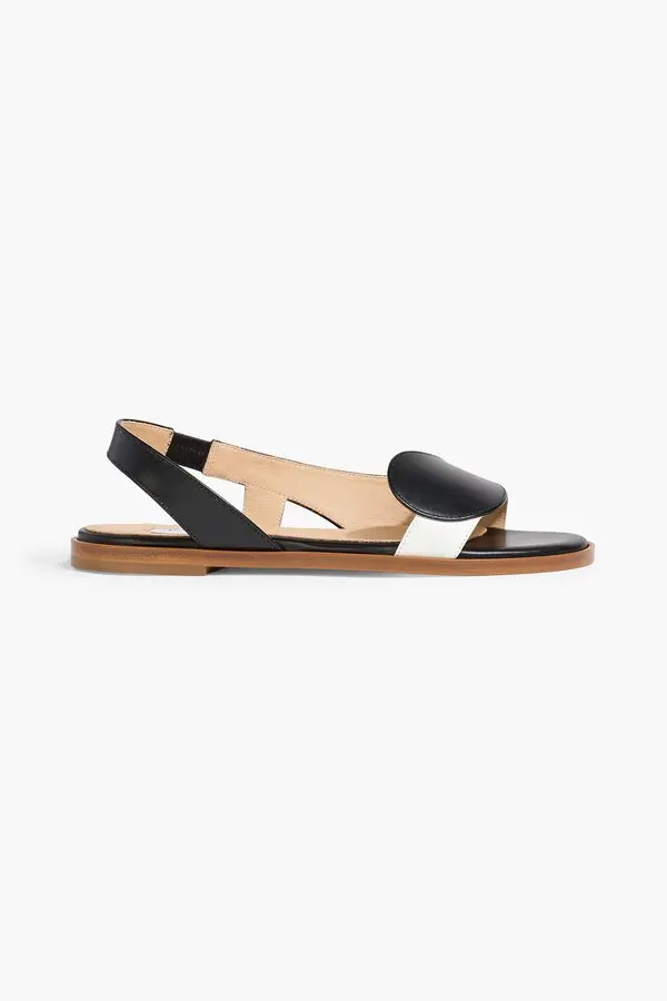 Gabriela Hearst Pippa Leather Slingback Sandals