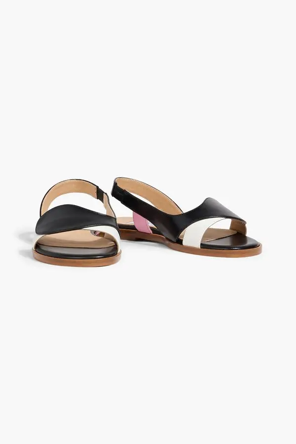 Gabriela Hearst Pippa Leather Slingback Sandals