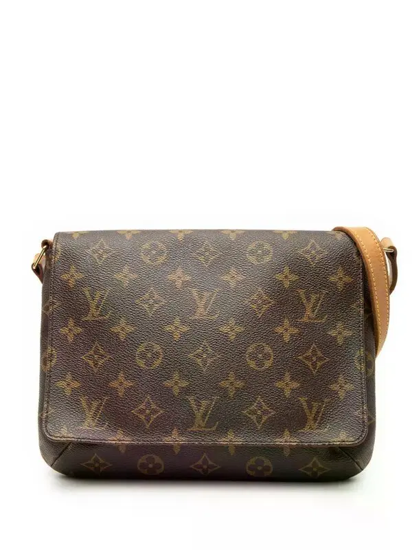 LOUIS VUITTON 1999 Monogram Musette Tango Shoulder Bag