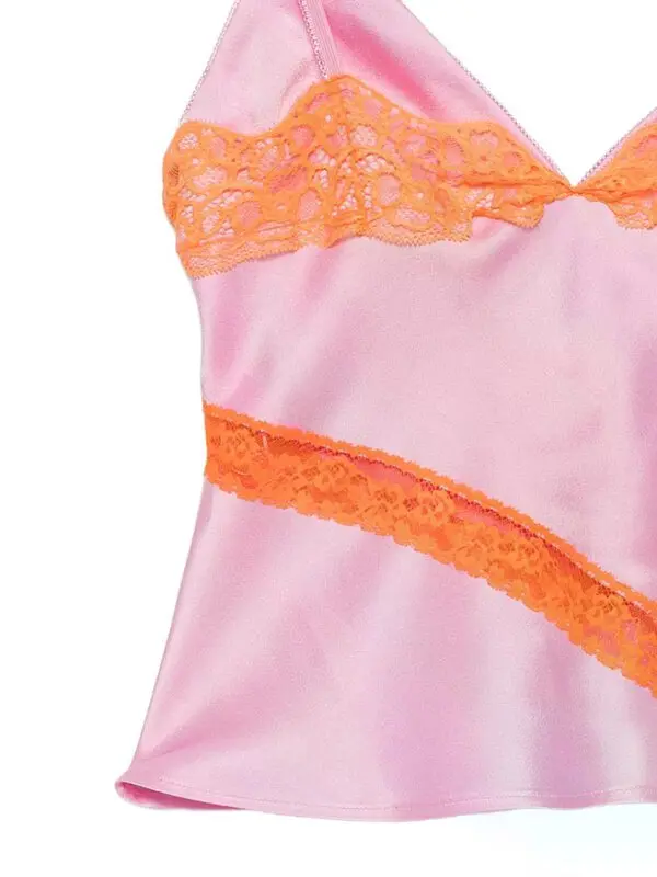 MSGM Lace Top - Pink