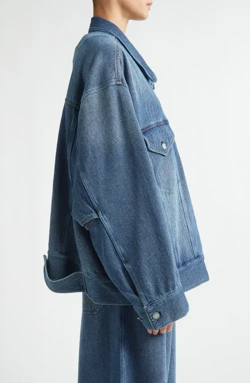 MELITTA BAUMEISTER Boxy Oversize Denim Jacket