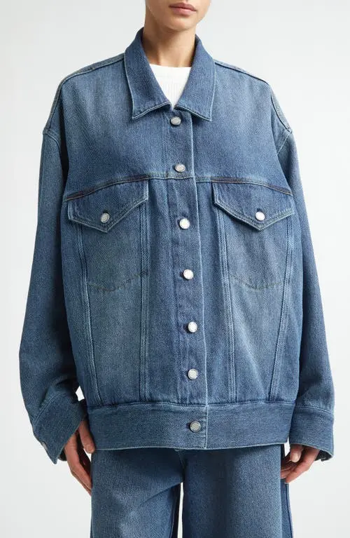 MELITTA BAUMEISTER Boxy Oversize Denim Jacket