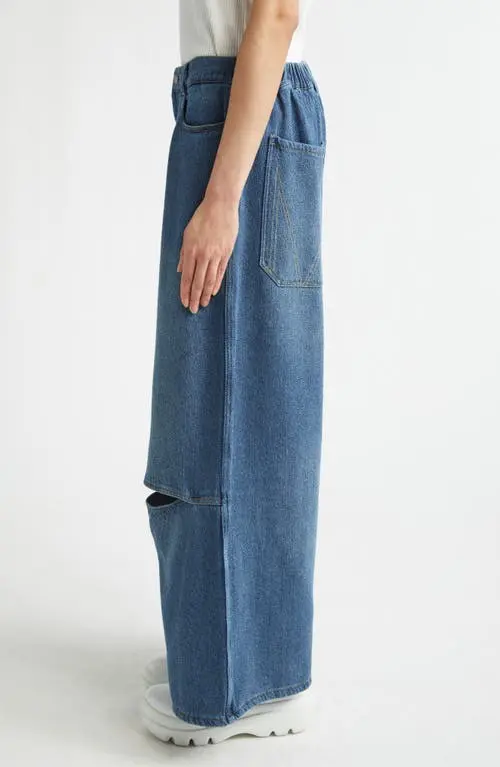 MELITTA BAUMEISTER Cutout Wide-leg Jeans