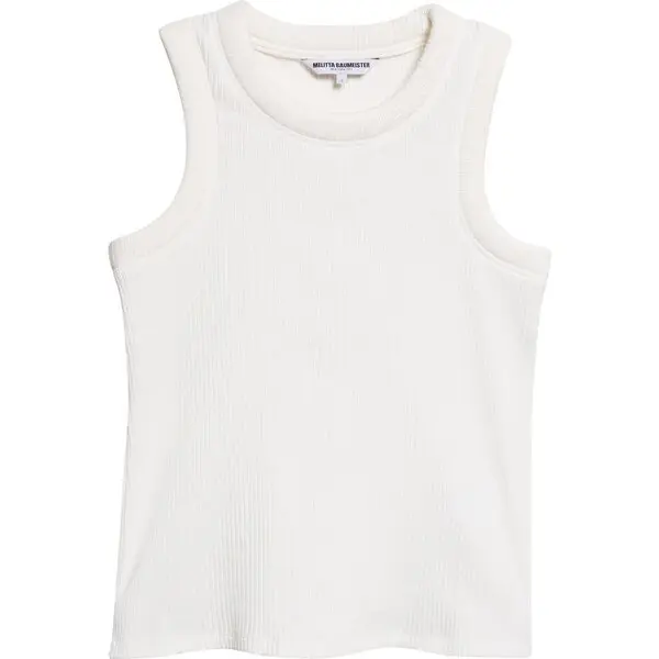 MELITTA BAUMEISTER Circle Rib Tank - White