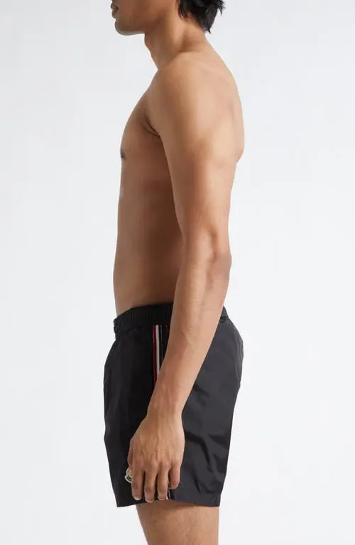 Moncler Boxer Mare Swim Shorts - Black