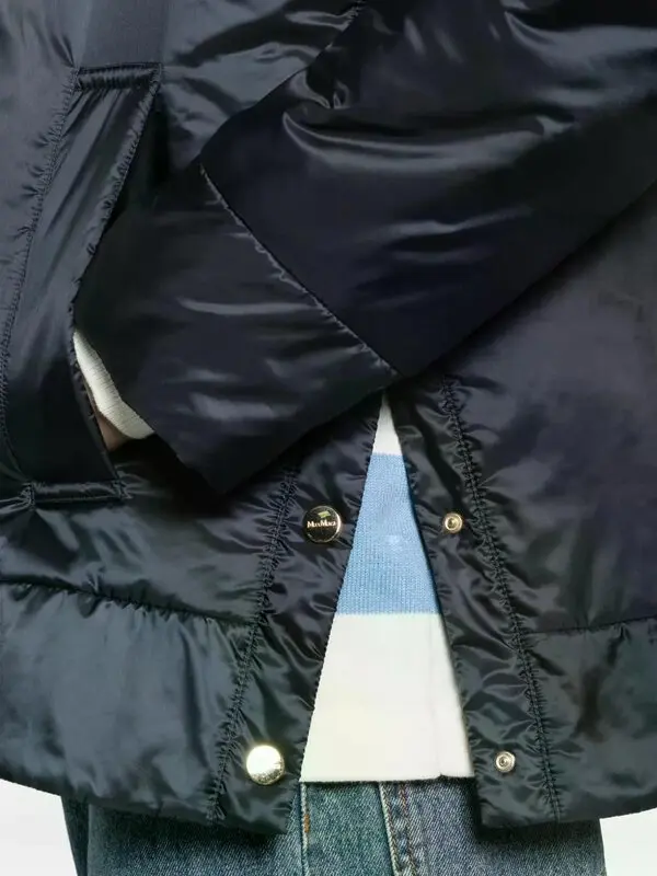 Max Mara Hooded Zip Jacket - Blue
