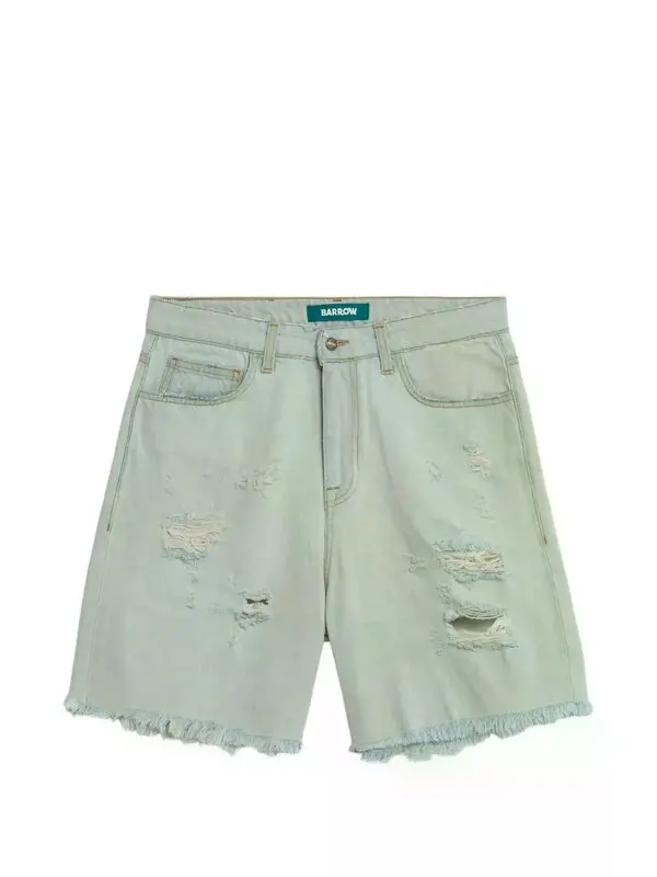 BARROW Frayed Shorts