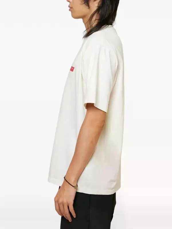 DISTRICT VISION Logo-detail Short-sleeve T-shirt - Neutrals