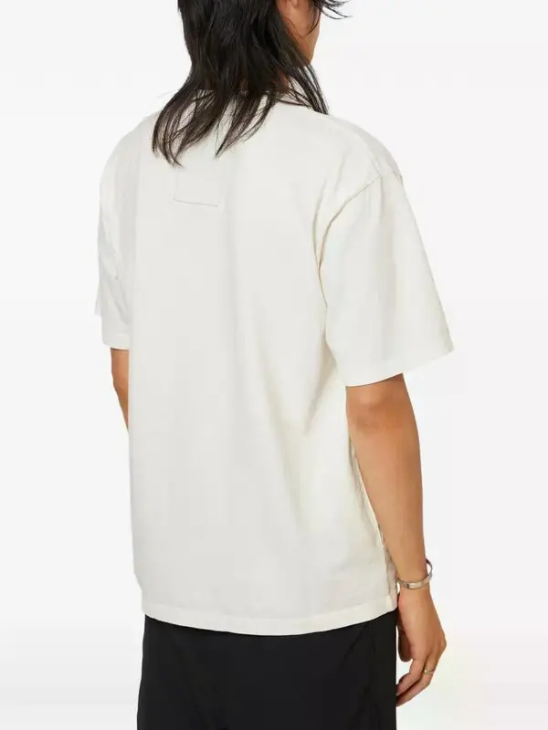 DISTRICT VISION Logo-detail Short-sleeve T-shirt - Neutrals