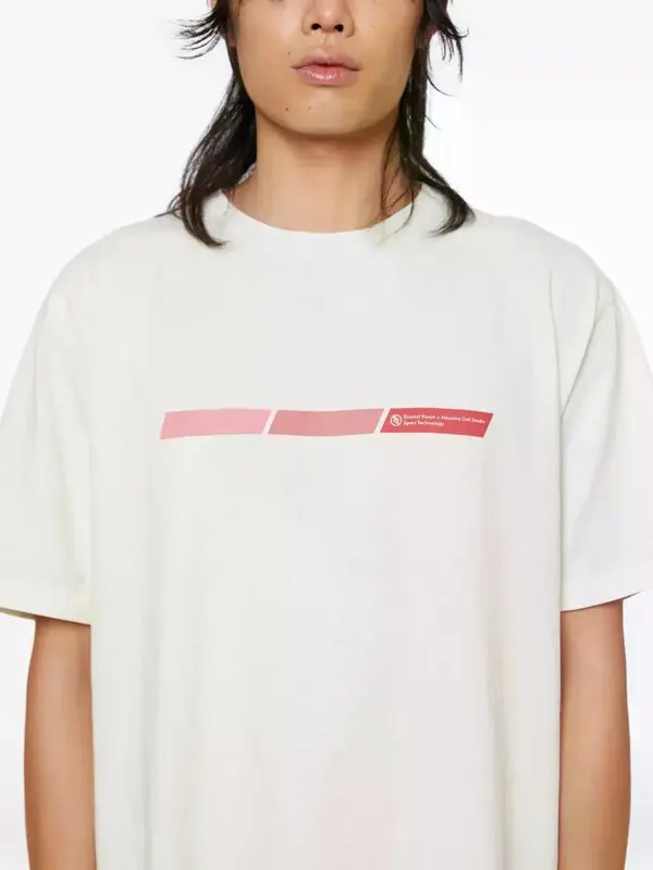 DISTRICT VISION Logo-detail Short-sleeve T-shirt - Neutrals