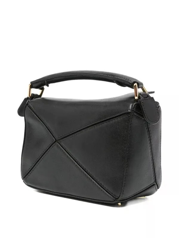 Loewe Mini Puzzle Cross Body Bag - Black
