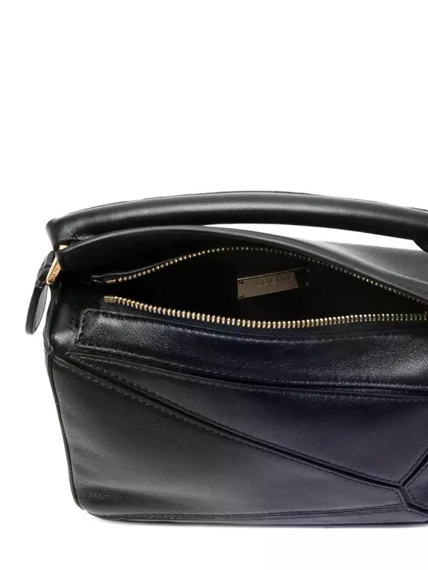 Loewe Mini Puzzle Cross Body Bag - Black