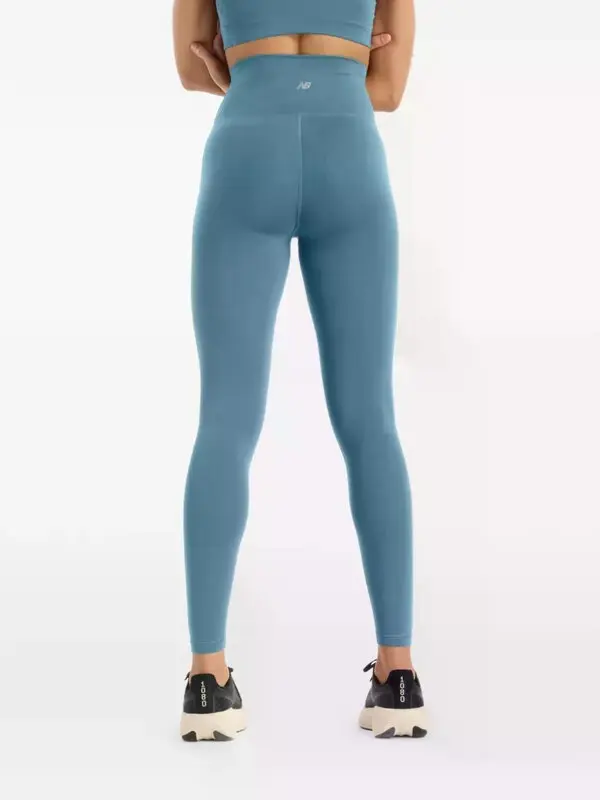 NEW BALANCE High-rise Pocket Leggings - Blue