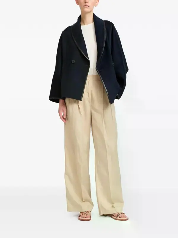 YVES SALOMON Double-breasted Coat