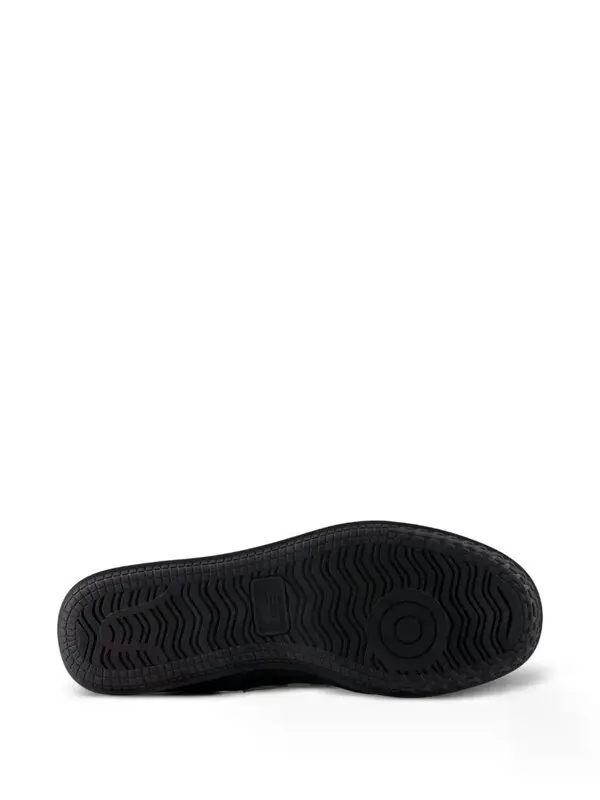 NEW BALANCE Patent Leather And Mesh Sneakers