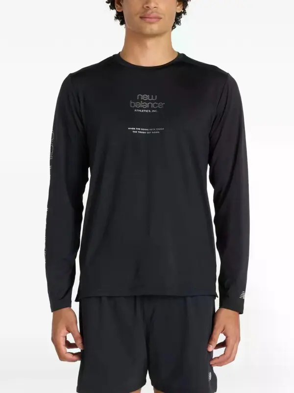 NEW BALANCE Long Sleeve Reflective T-shirt