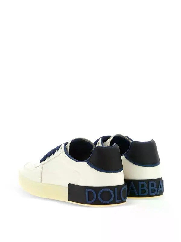 Dolce & Gabbana Portofino Leather Sneakers