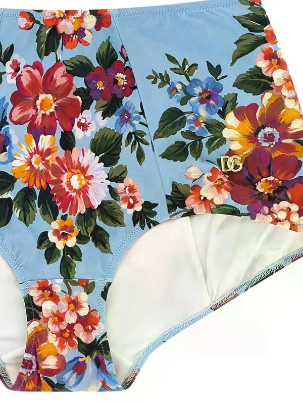 Dolce & Gabbana Floral Print Bikini Set