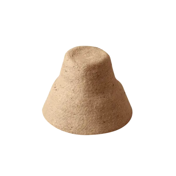 BRUNNA.CO The Naomi Jute Straw Bucket Hat - Beige