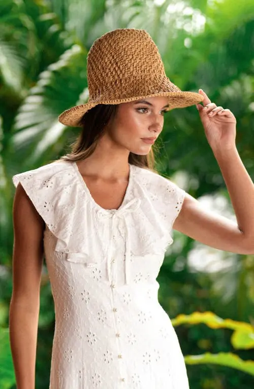 BRUNNA.CO Nina Raffia Hat
