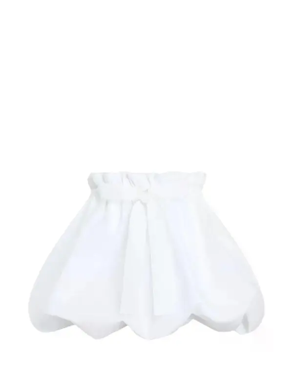PATOU Bloomer Mini Skirt - White