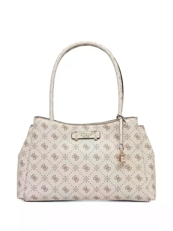 Guess Logo Charm Tote