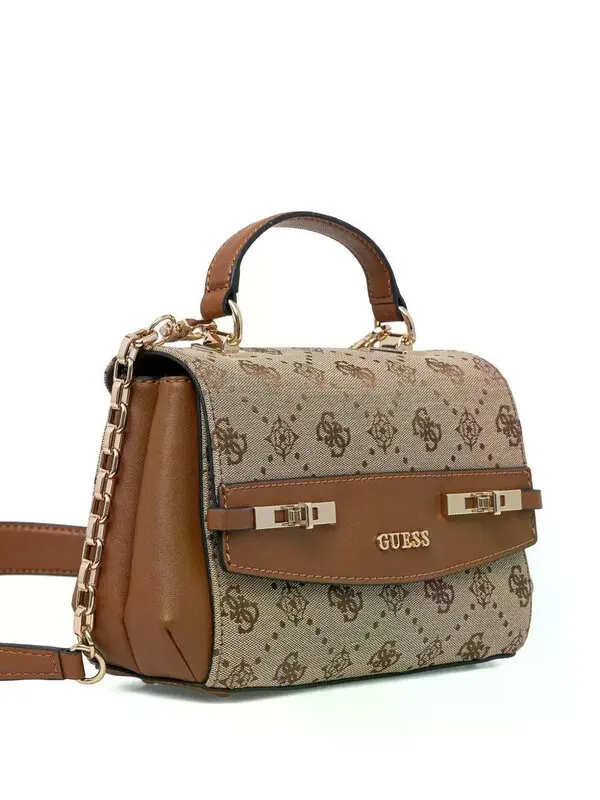 Guess Pattern Chain Tote Bag